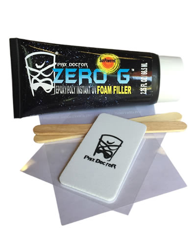ZERO G UV FOAM FILLER - Ding Repair Kits and Ding Repair Resins by Phix ...